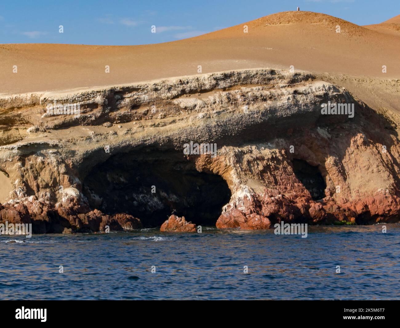 Paracas National Reserve near Paracas, Peru. South America Stock Photo ...