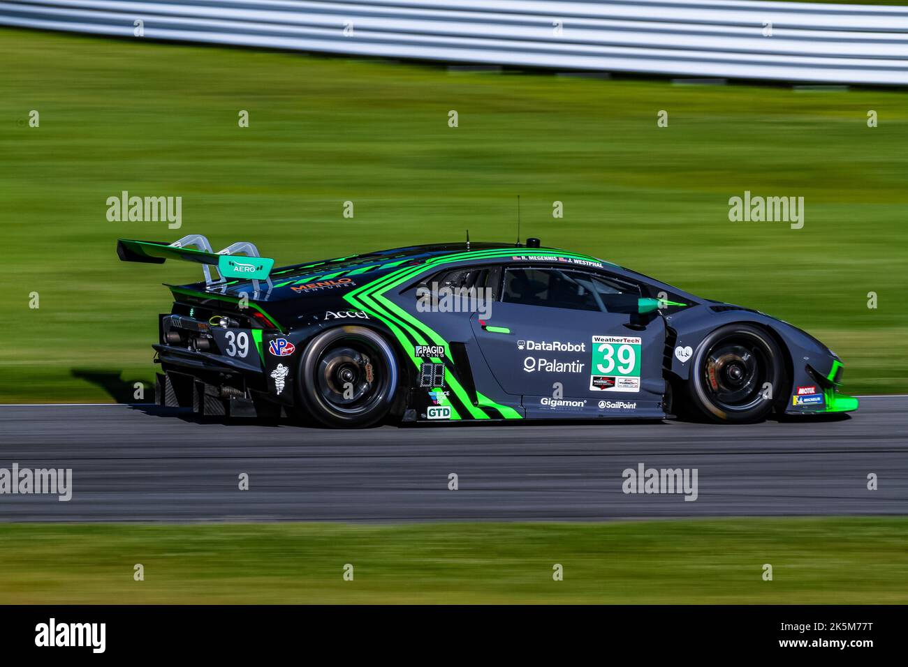 The Lamborghini Huracan GT3 Evo at 2022 Northeast Grand Prix at Lime ...