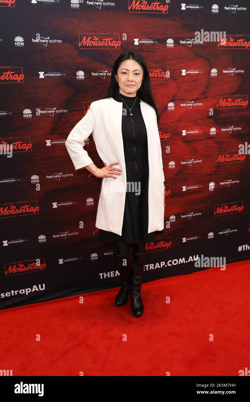 October 9, 2022: JENNY WU attends the Opening Night of Agatha Christie's The Mousetrap at the ...