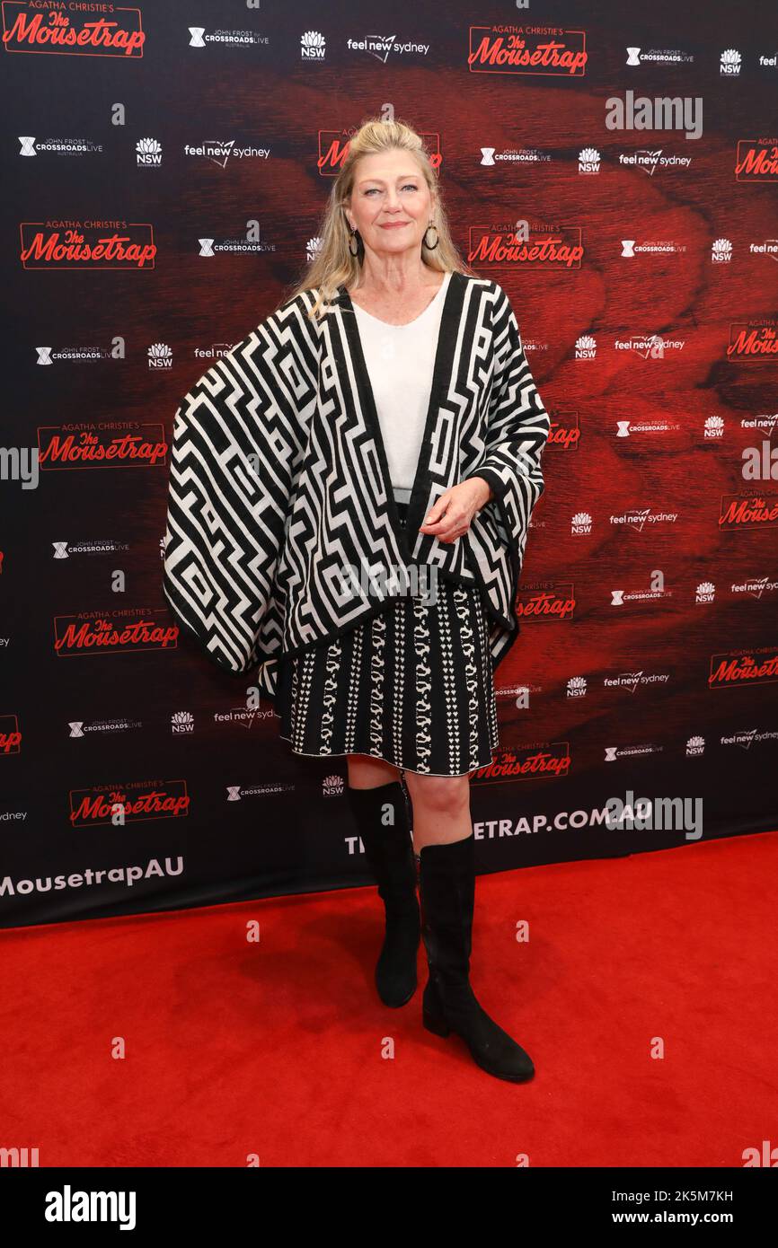 October 9, 2022: TINA BURSILL attends the Opening Night of Agatha ...