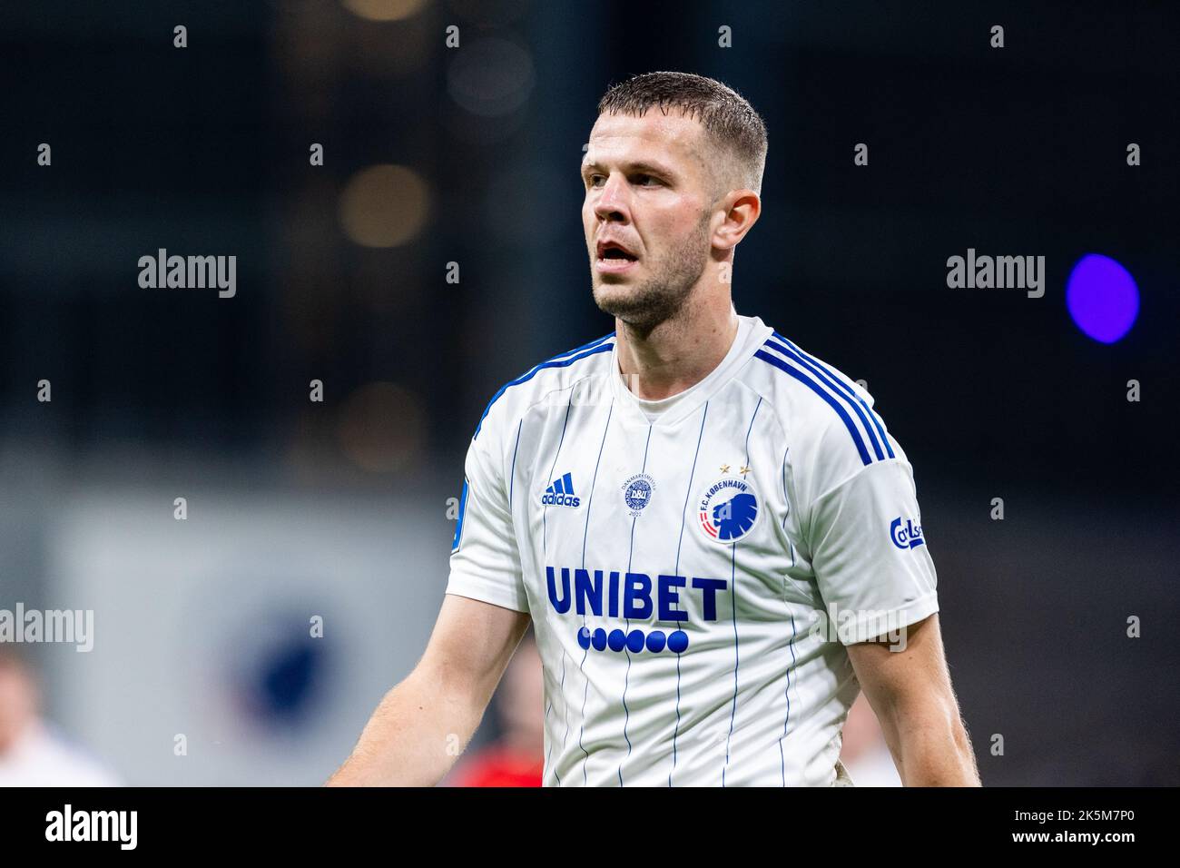 Copenhagen, Denmark. 08th Oct, 2022. Denis Vavro (3) of FC Copenhagen ...