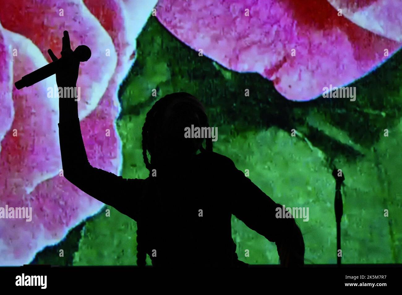 Nava during the Concert at Roma Europa Festival 2022 on October 8, 2022 ...