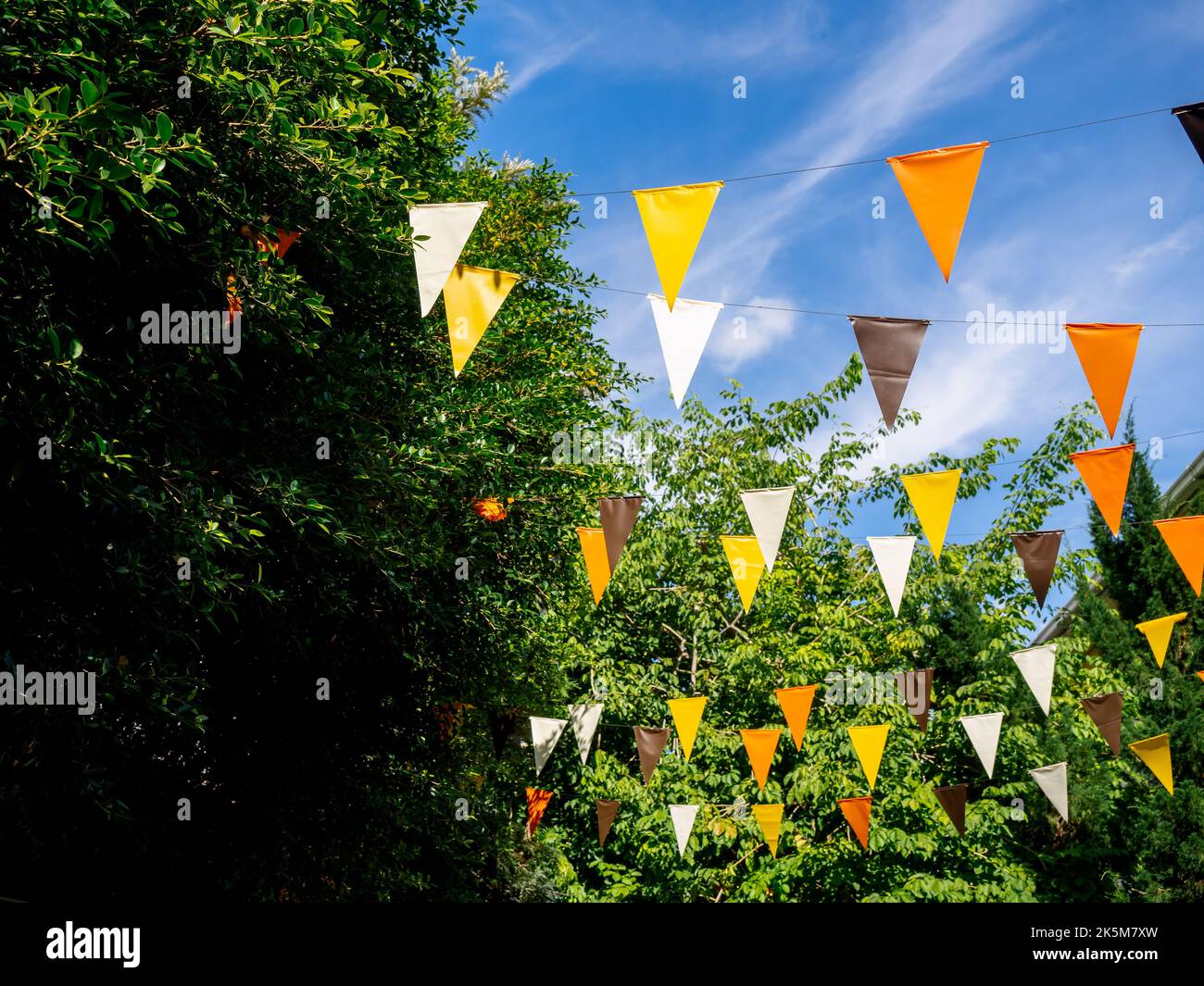 Green white orange flags hi-res stock photography and images - Alamy