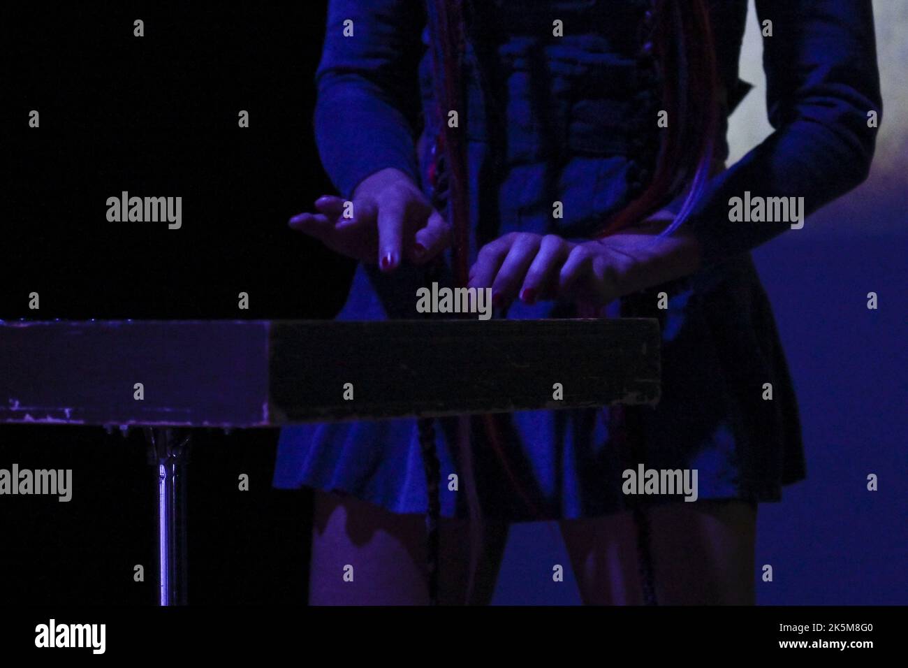 Nava during the Concert at Roma Europa Festival 2022 on October 8, 2022 ...