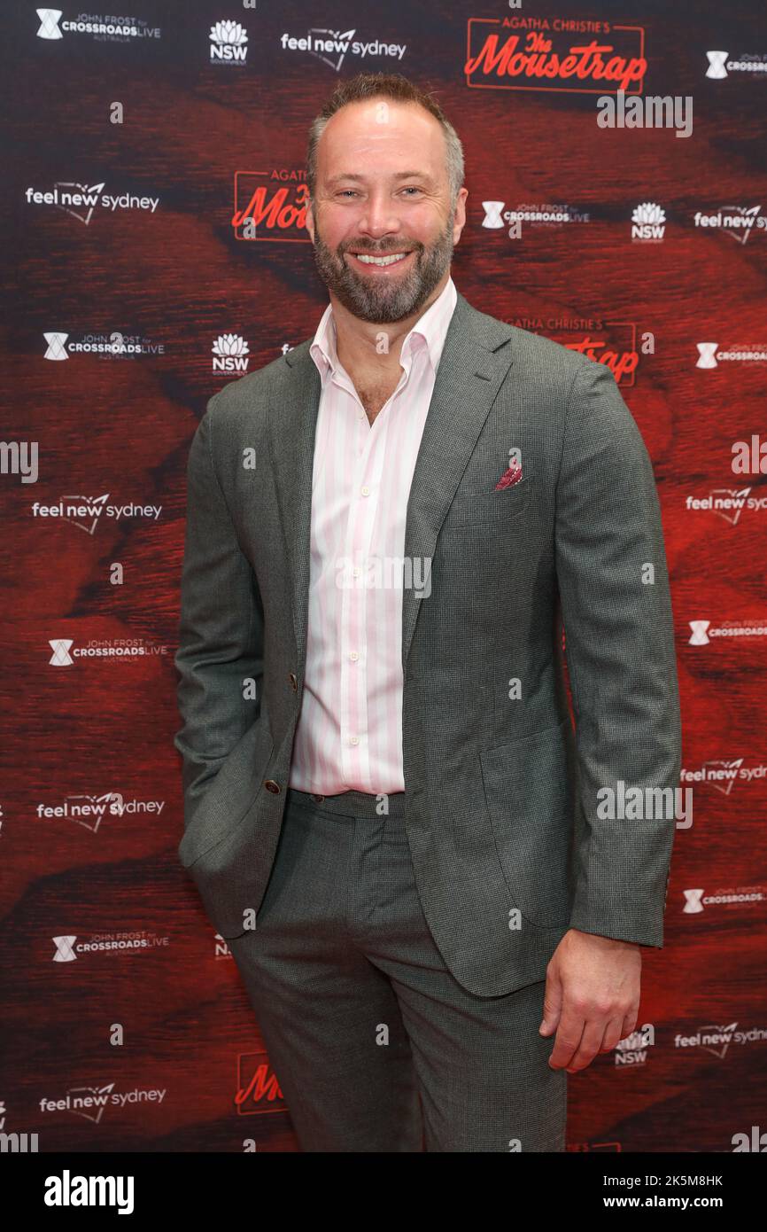 October 9, 2022: STEVE PENNELLS attends the Opening Night of Agatha Christie's The Mousetrap at ...