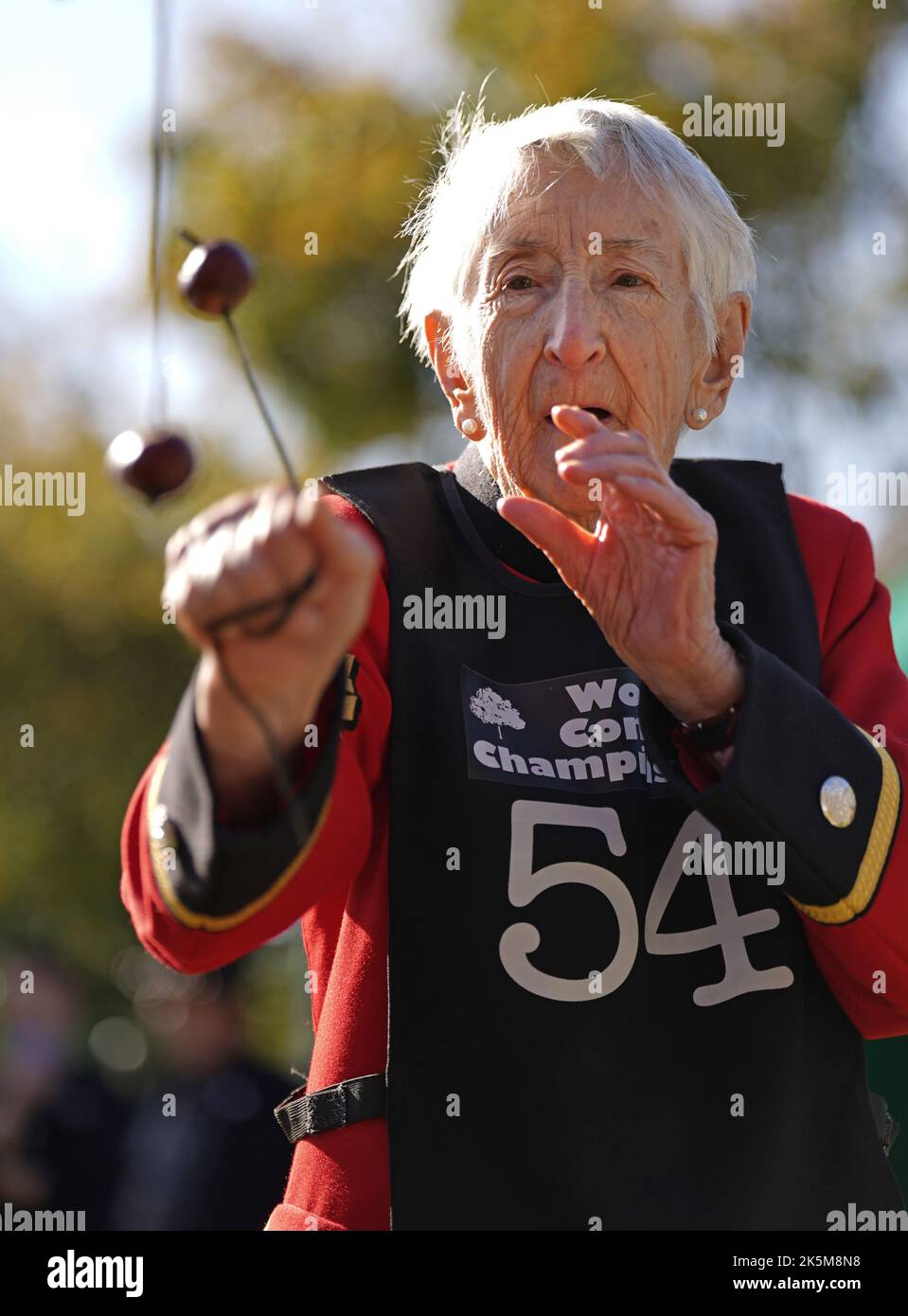 Chelsea pensioner Charmain Coleman, 90 , takes part in the annual World ...