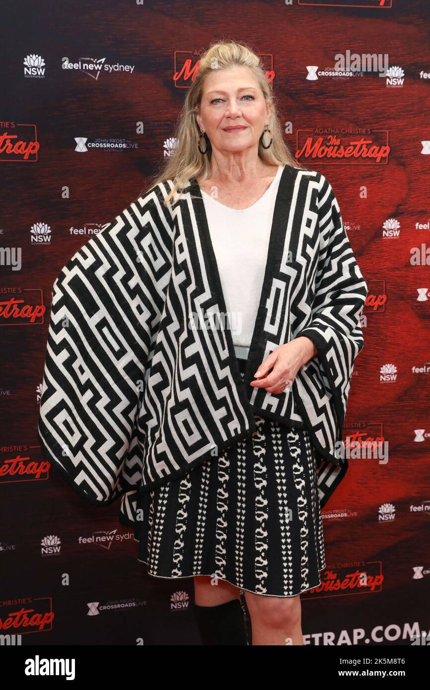 October 9, 2022: TINA BURSILL attends the Opening Night of Agatha ...