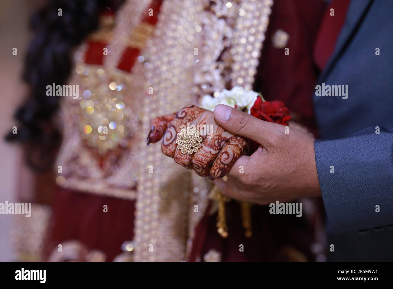 Pakistani Bride And Groom Hands