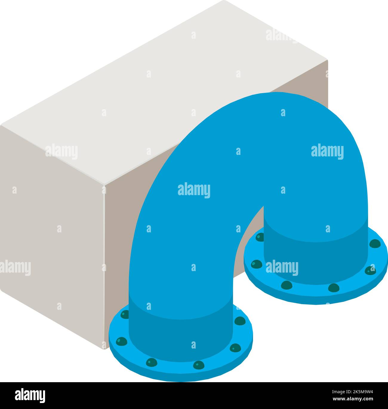 Construction concept icon isometric vector. Concrete block and piece ...