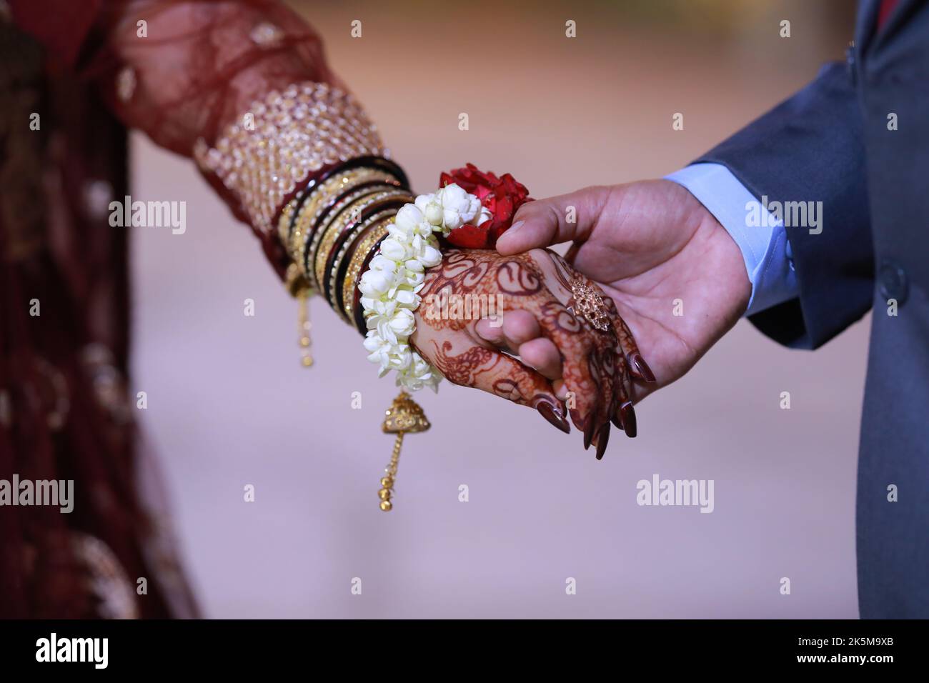 Pakistani Bride And Groom Hands