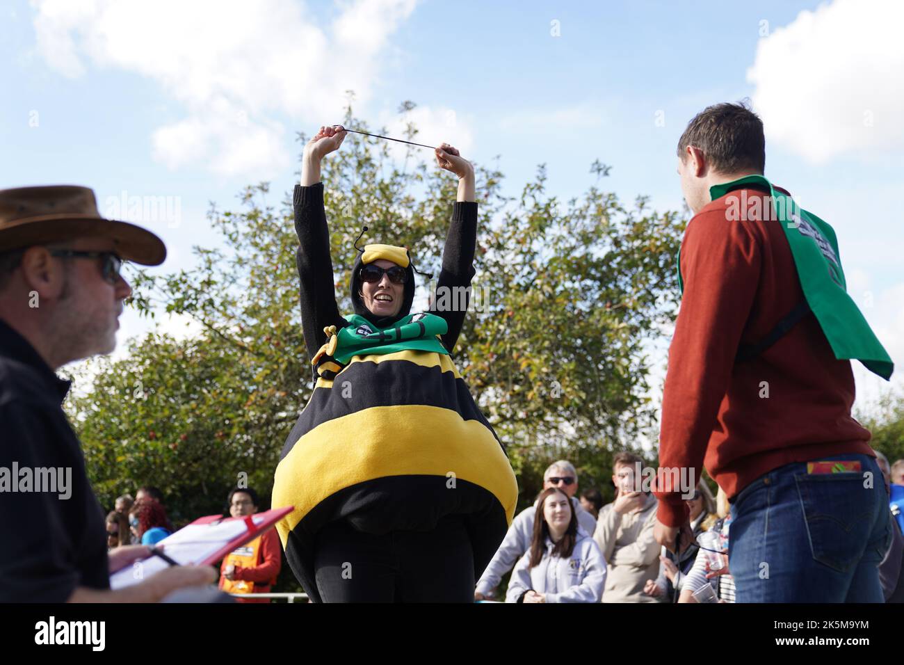Stephanie Withall during the annual World Conker Championships at the ...