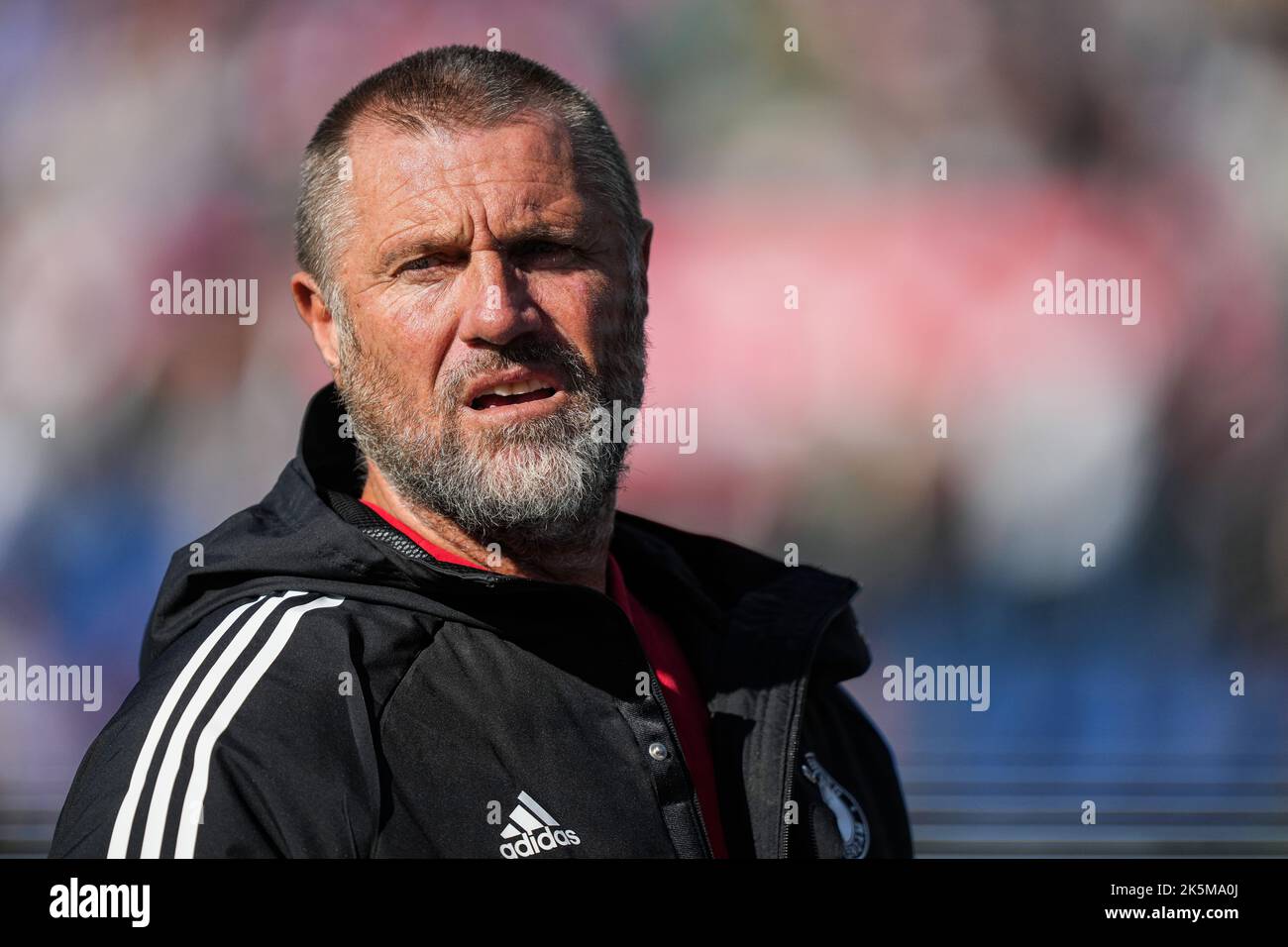 Rotterdam - Feyenoord assistent-trainer John de Wolf during the match ...