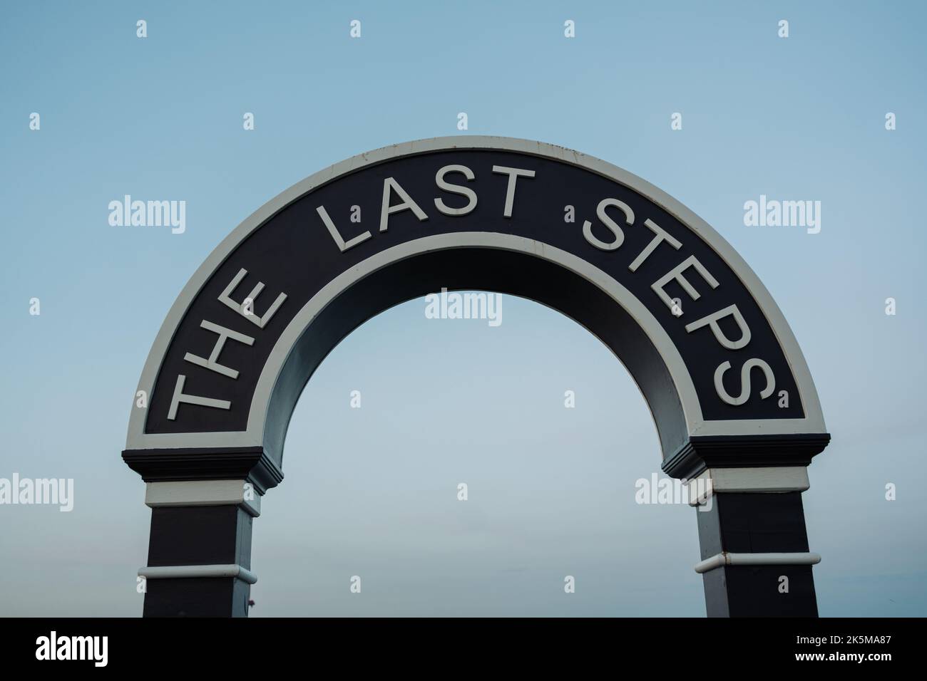 The Last Steps sign, Halifax, Nova Scotia, Canada Stock Photo - Alamy