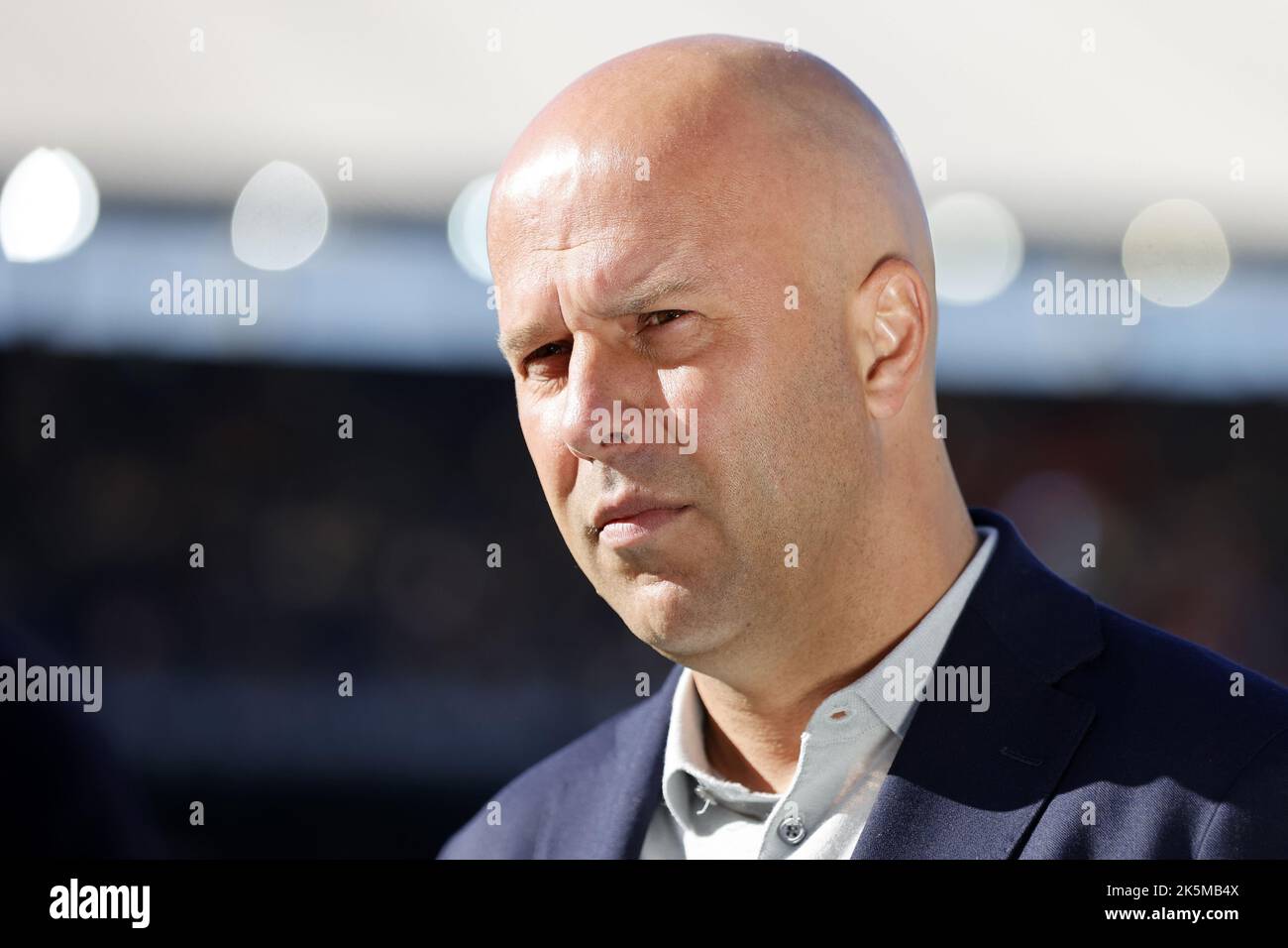 ROTTERDAM - Feyenoord coach Arne Slot during the Dutch Eredivisie match ...