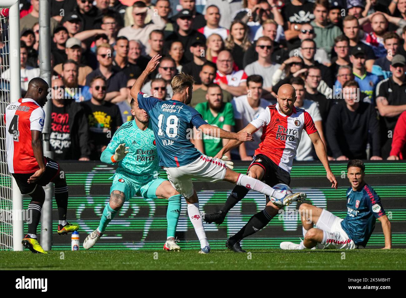 Rotterdam - Michel Vlap of FC Twente during the match between Feyenoord ...