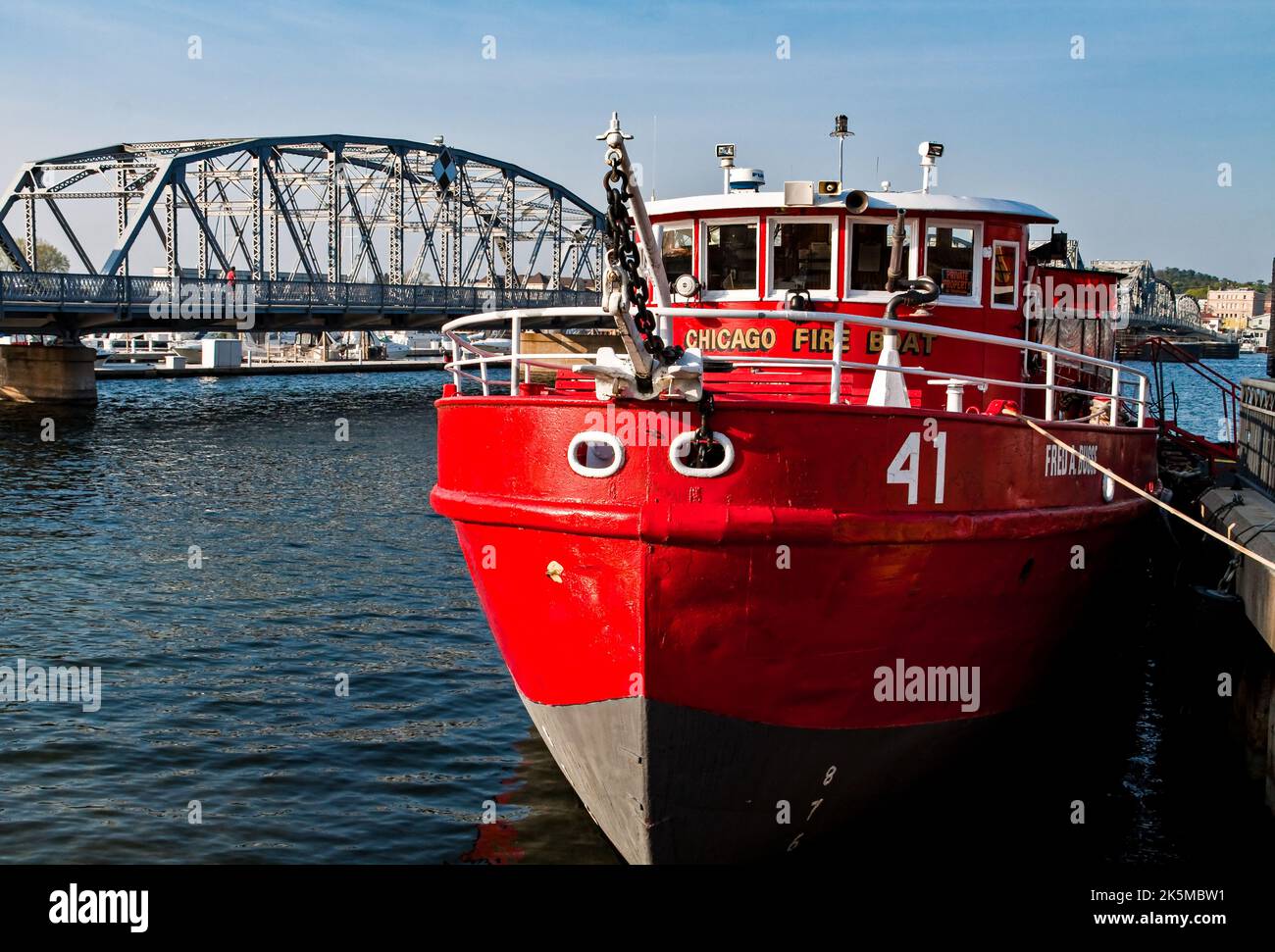 The Historic Chicago Fireboat "Fred A. Busse" at The Door County ...