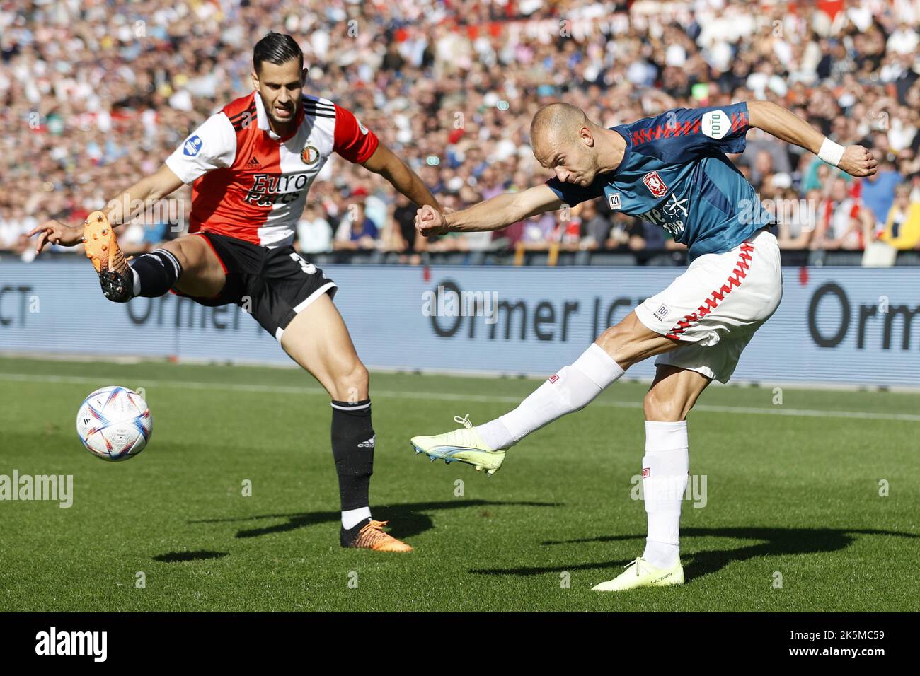 ROTTERDAM - (lr), David Hancko of Feyenoord, Vaclav Cerny of FC Twente ...