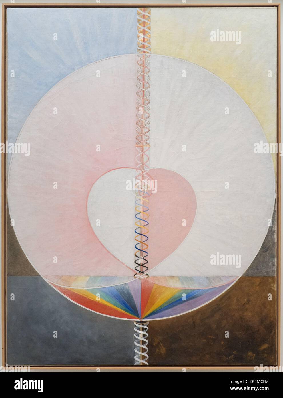 Hilma af Klint - Group IX/UW, No. 25, The Dove, No. 1, 1915 Stock Photo ...