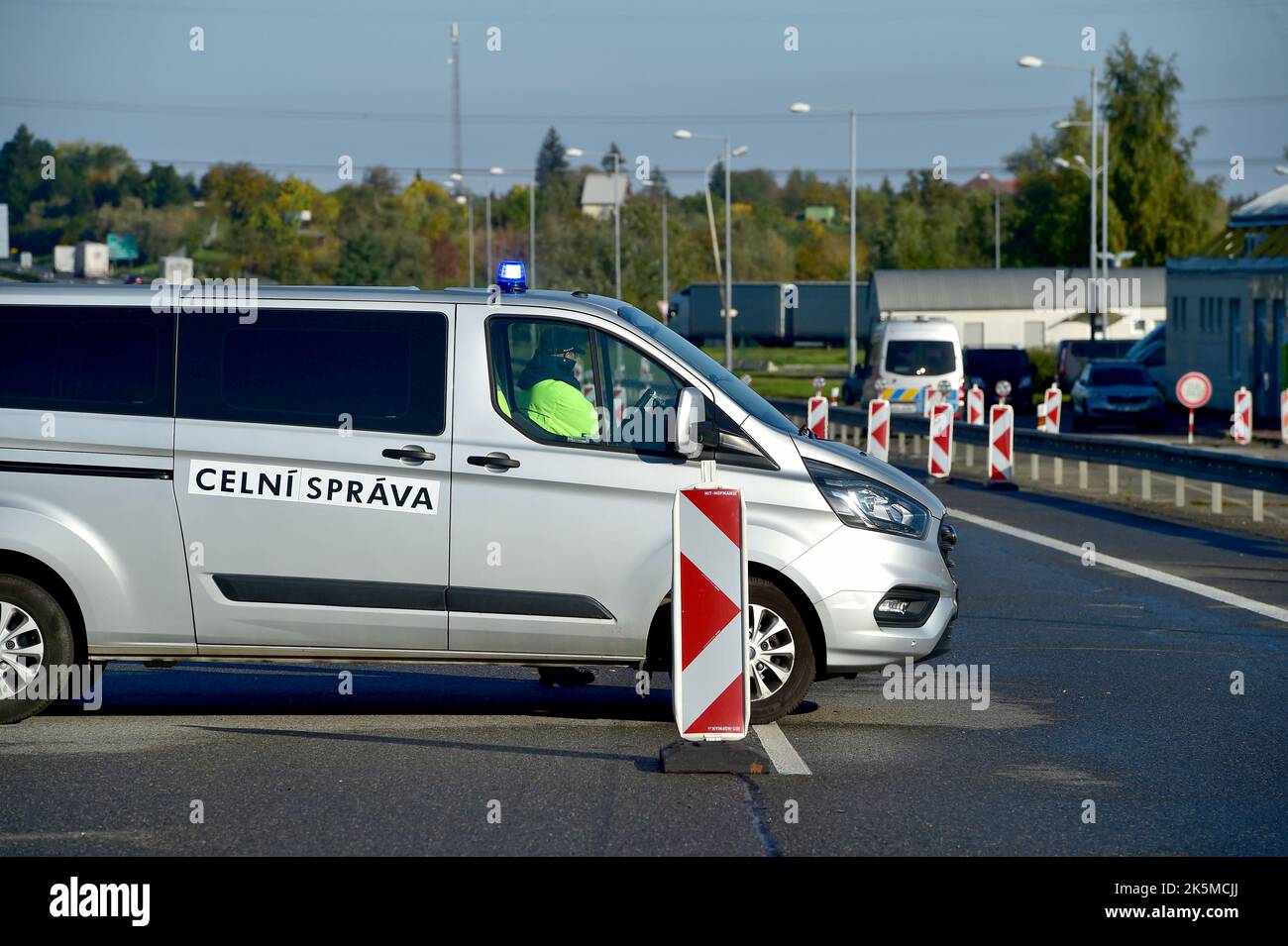 Slovakia police control hi-res stock photography and images - Alamy
