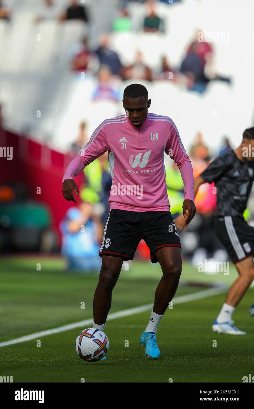 October 9th 2022: London Stadium, London, England; Premier League ...