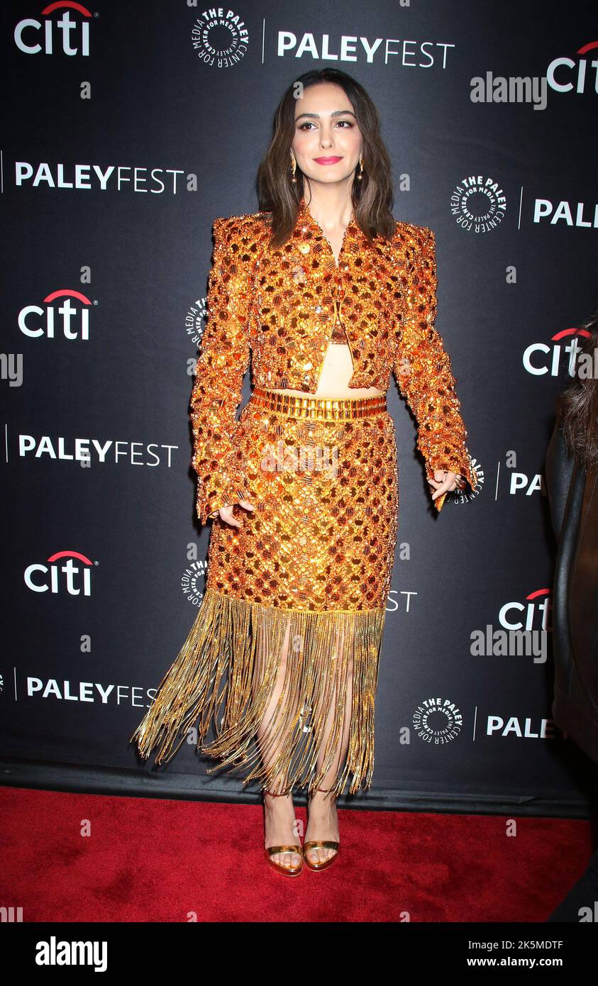 Paleyfest NY2022 feature The Lord of the Rings: The Rings of Power -PICTURED: Nazanin Boniadi ...