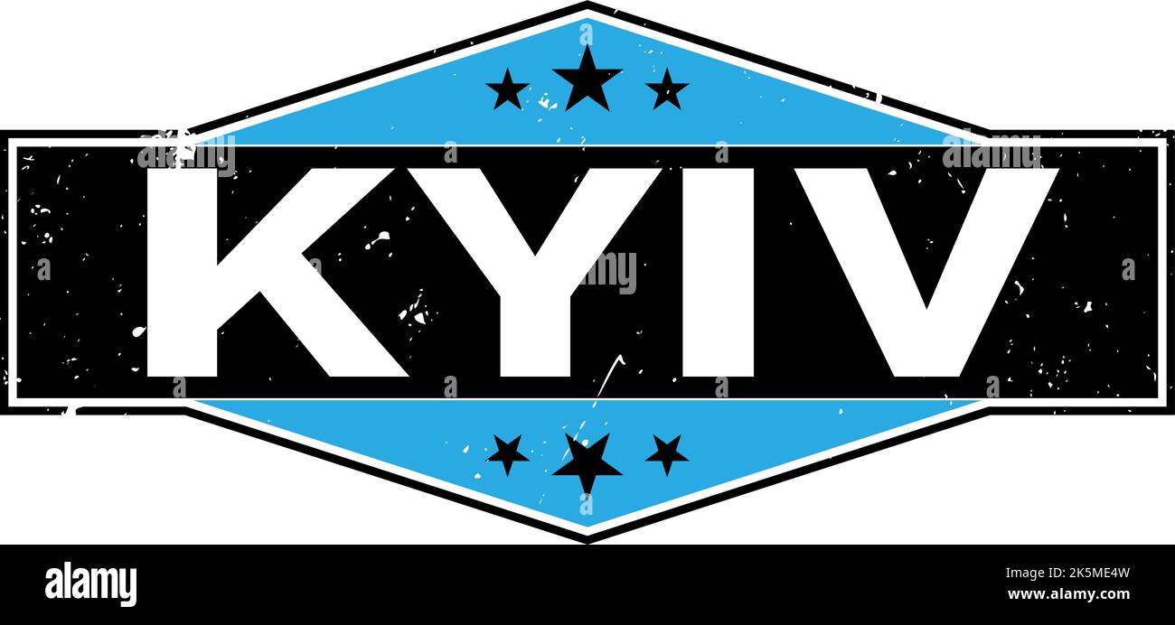 Kyiv ukraine logo vector design template t-shirt design Stock Vector ...