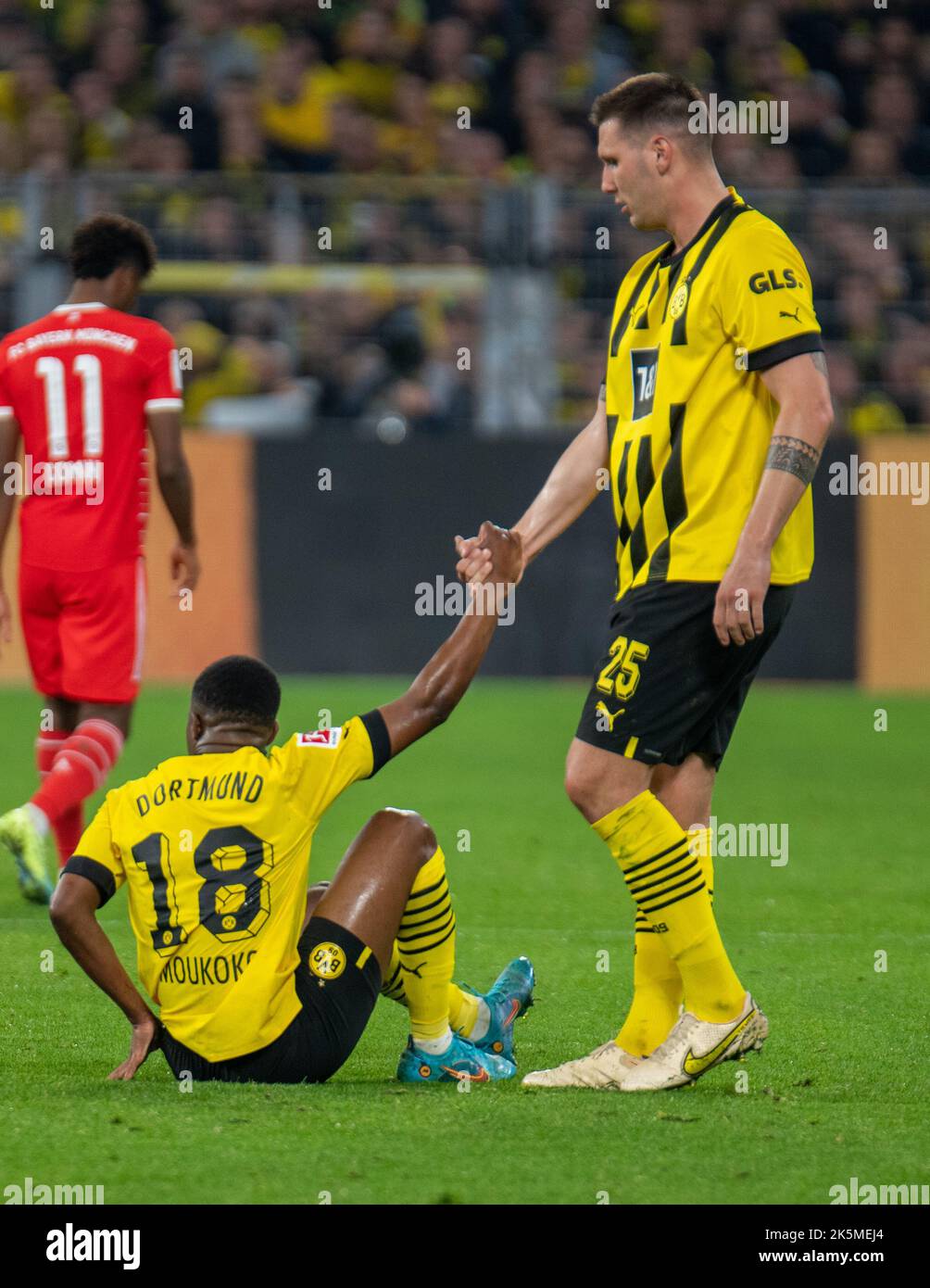 Dortmund, North Rhine-Westphalia, Germany. 8th Oct, 2022. Borussia ...