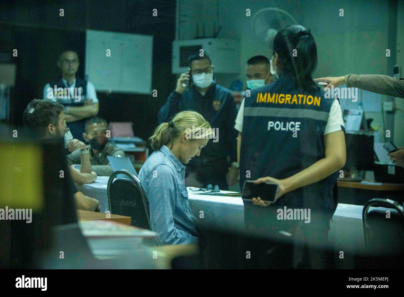 October 9, 2022, Uthai Sawan, Nong Bua Lamphu, Thailand: CNN reporter ...