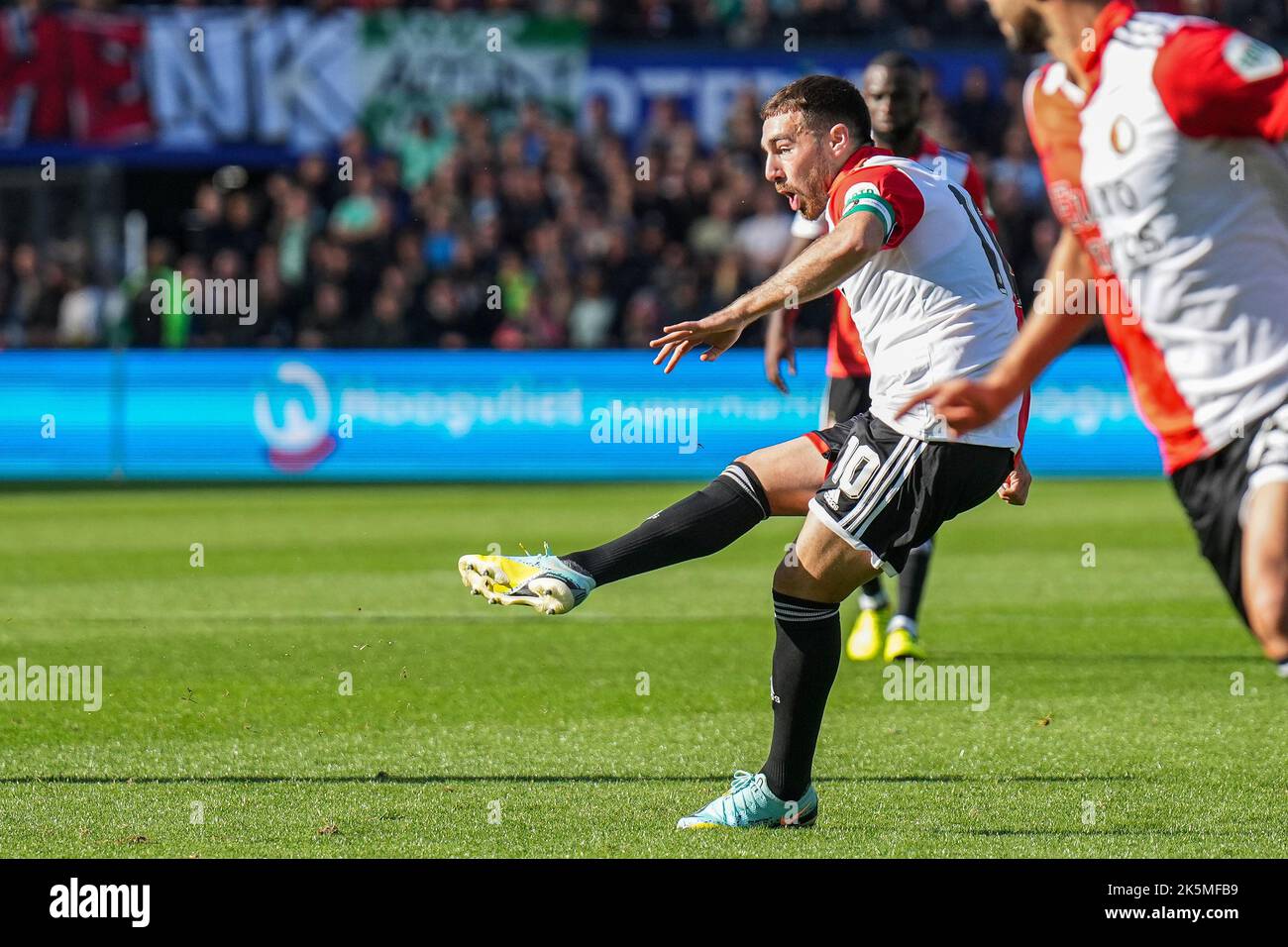 Rotterdam - Orkun Kokcu of Feyenoord scores the 1-0 during the match between Feyenoord v FC ...