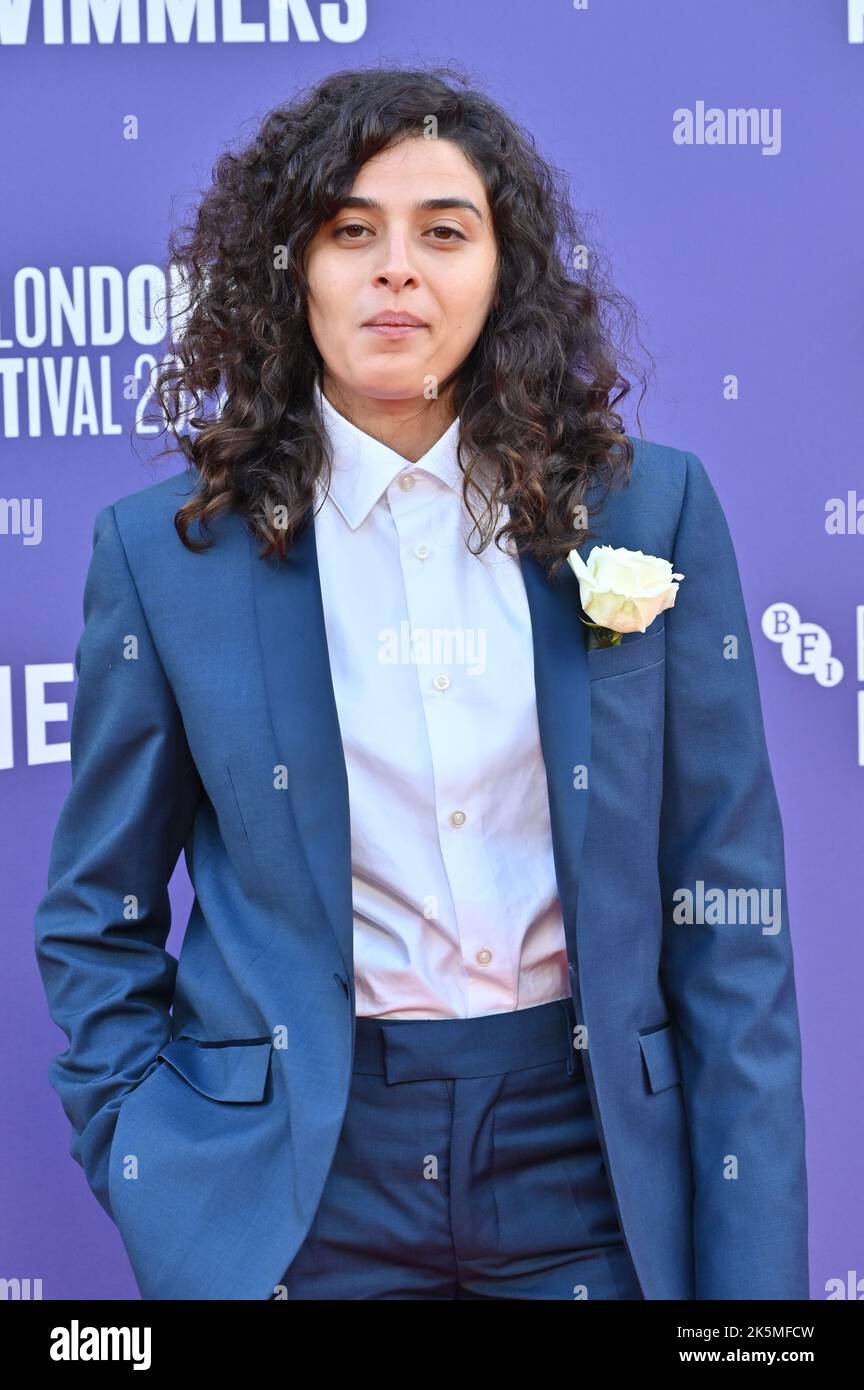 London, UK. 9th Oct 2022. Nathalie Issa attend The Swimmers - UK ...