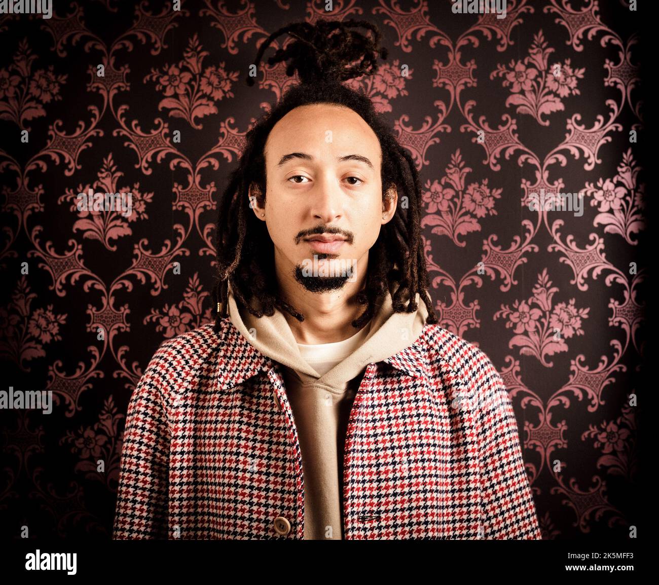 Paris, France, June 24, 2021. US jazz trumpeter Theo Croker poses in ...