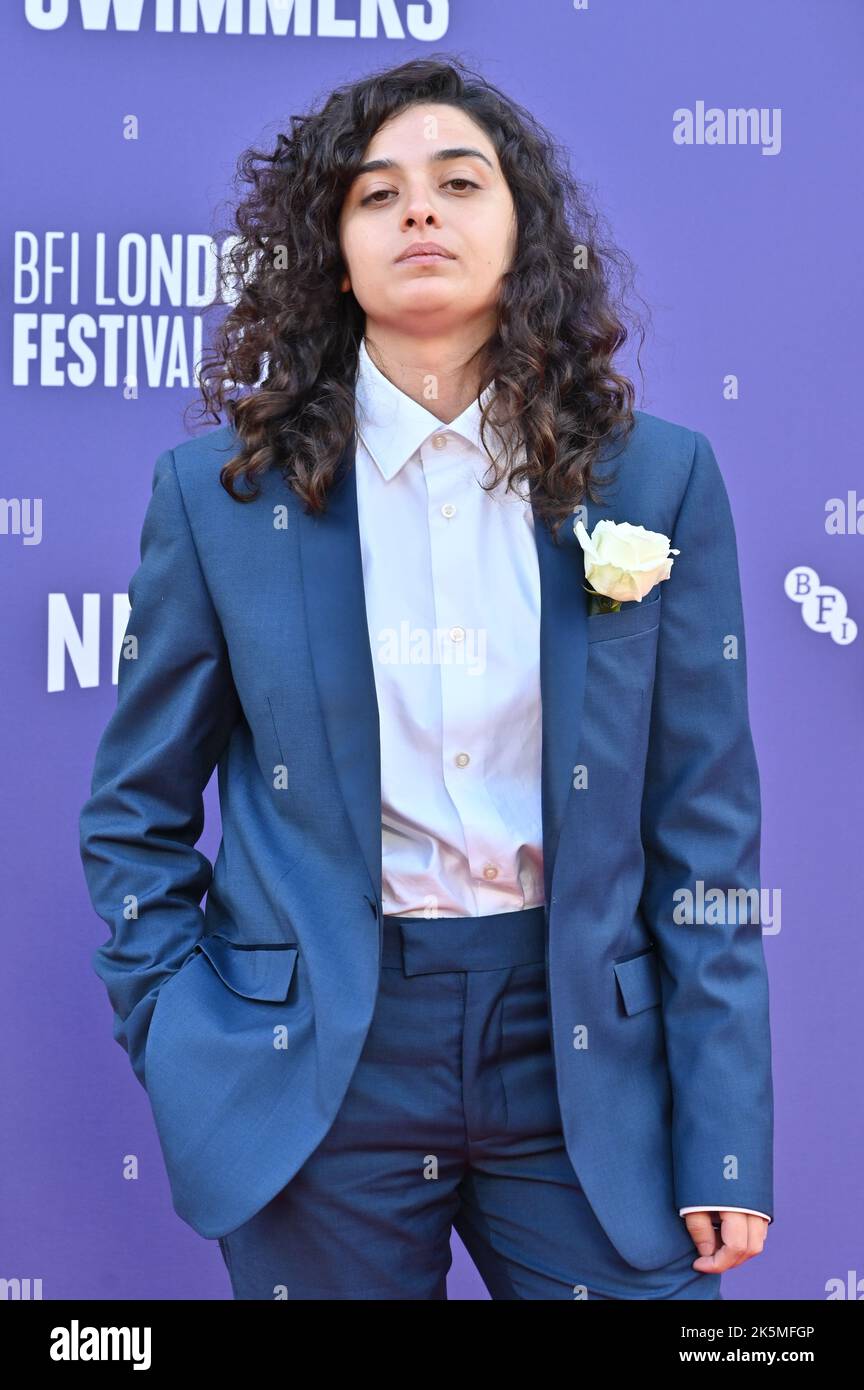 London, UK. 9th Oct 2022. Nathalie Issa attend The Swimmers - UK ...