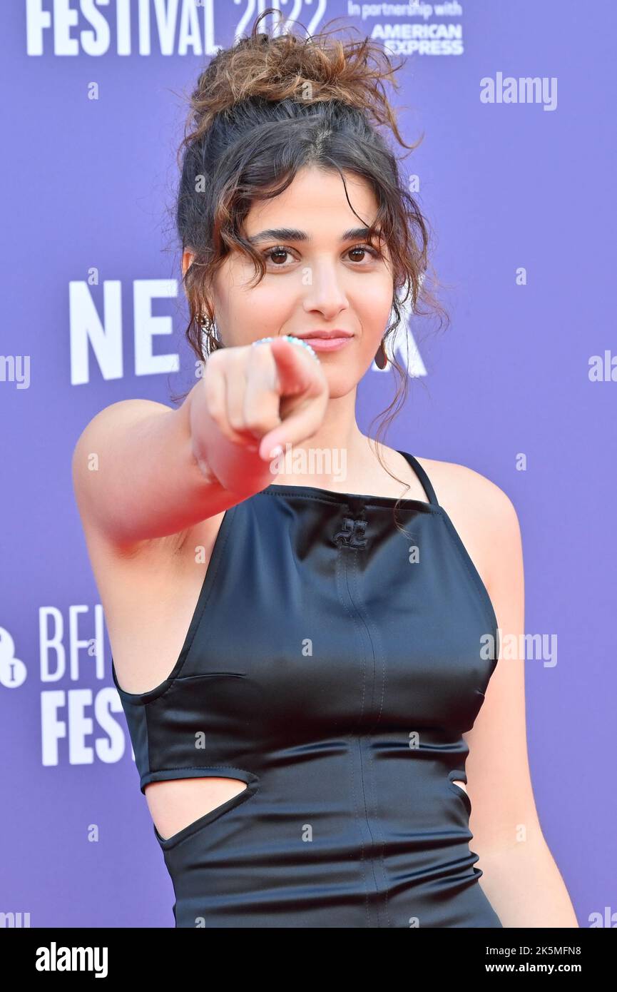 London, UK. 9th Oct 2022. Nathalie Issa attend The Swimmers - UK ...