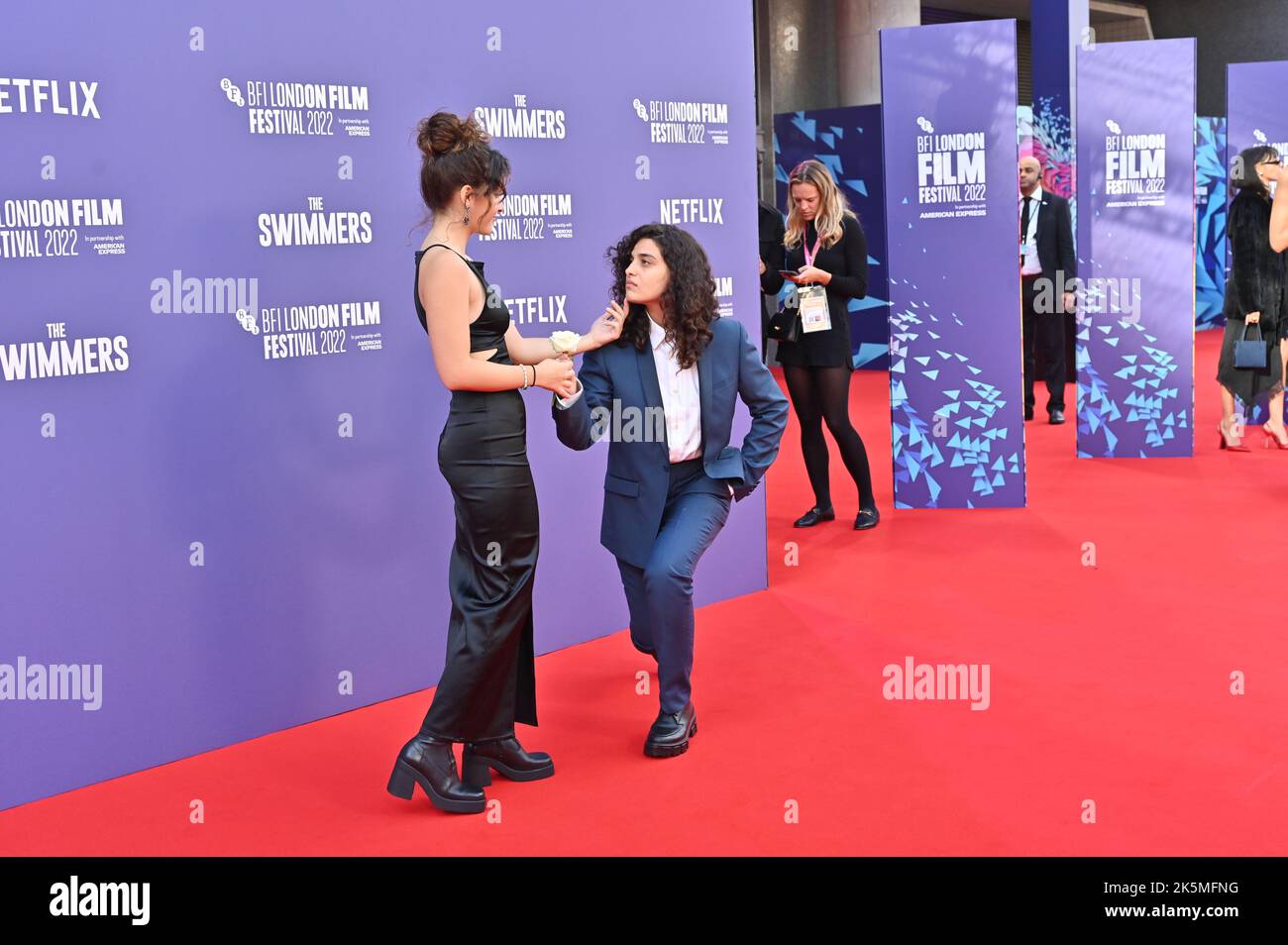 London, UK. 9th Oct 2022. Nathalie Issa and Manal Issa attend The ...