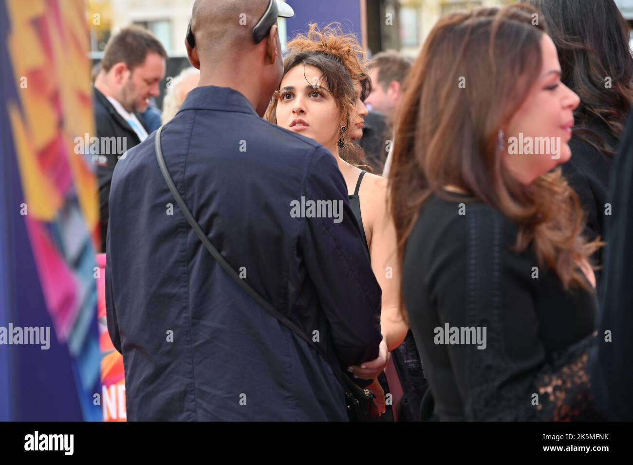 London, UK. 9th Oct 2022. Nathalie Issa attend The Swimmers - UK ...