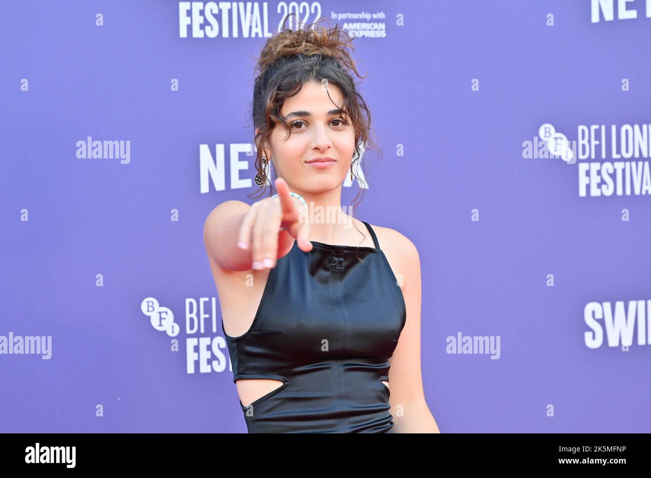 London, UK. 9th Oct 2022. Nathalie Issa attend The Swimmers - UK ...