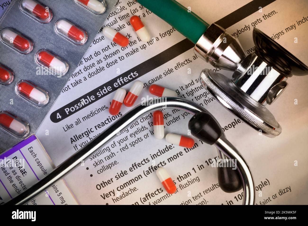 Possible side effects from prescription medicines. In medicine, a side effect is an effect that ...