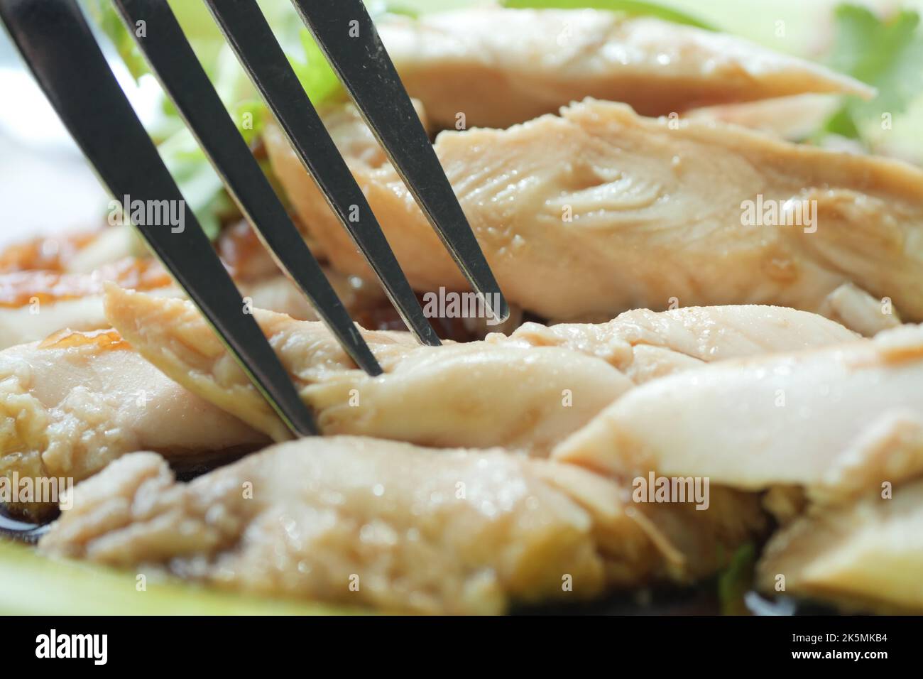 Slice of chicken hi-res stock photography and images - Alamy