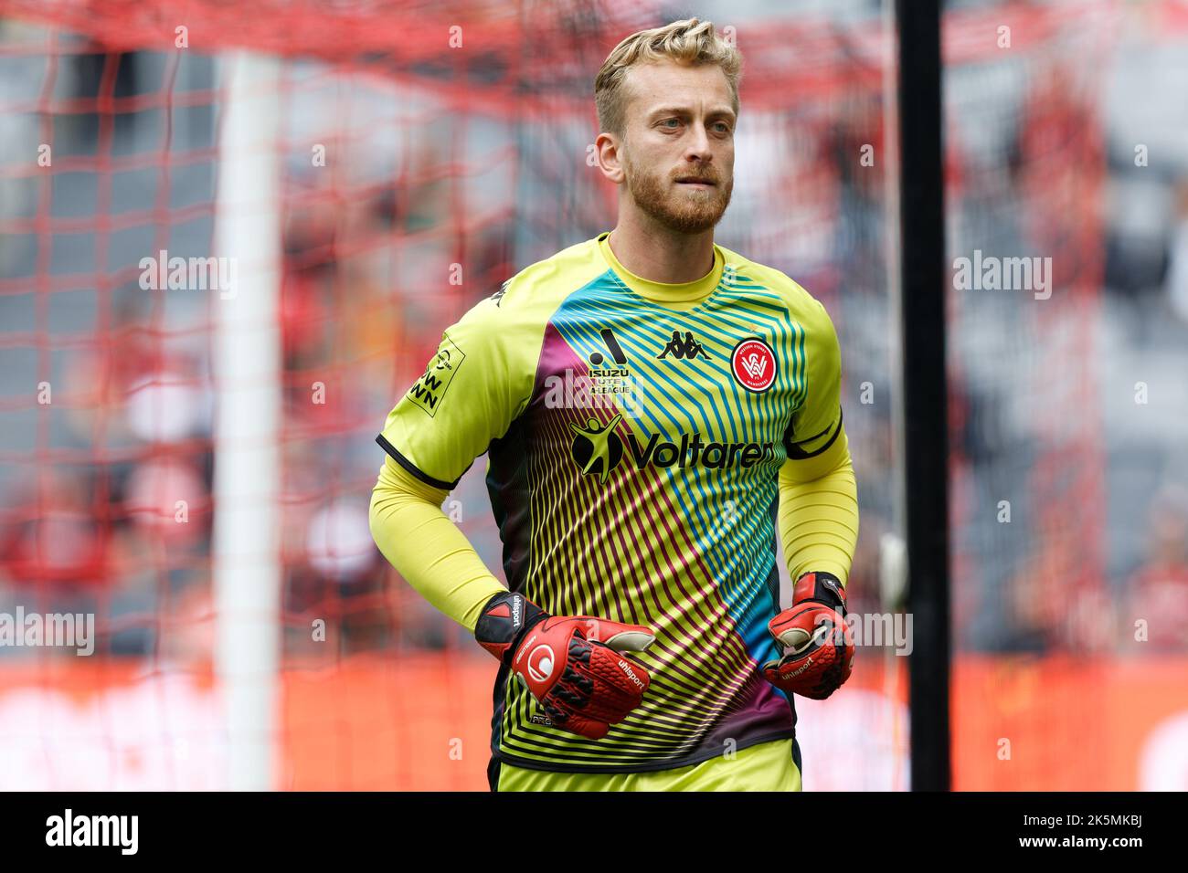 SYDNEY, AUSTRALIA - OCTOBER 9: Lawrence Thomas of Western Sydney ...