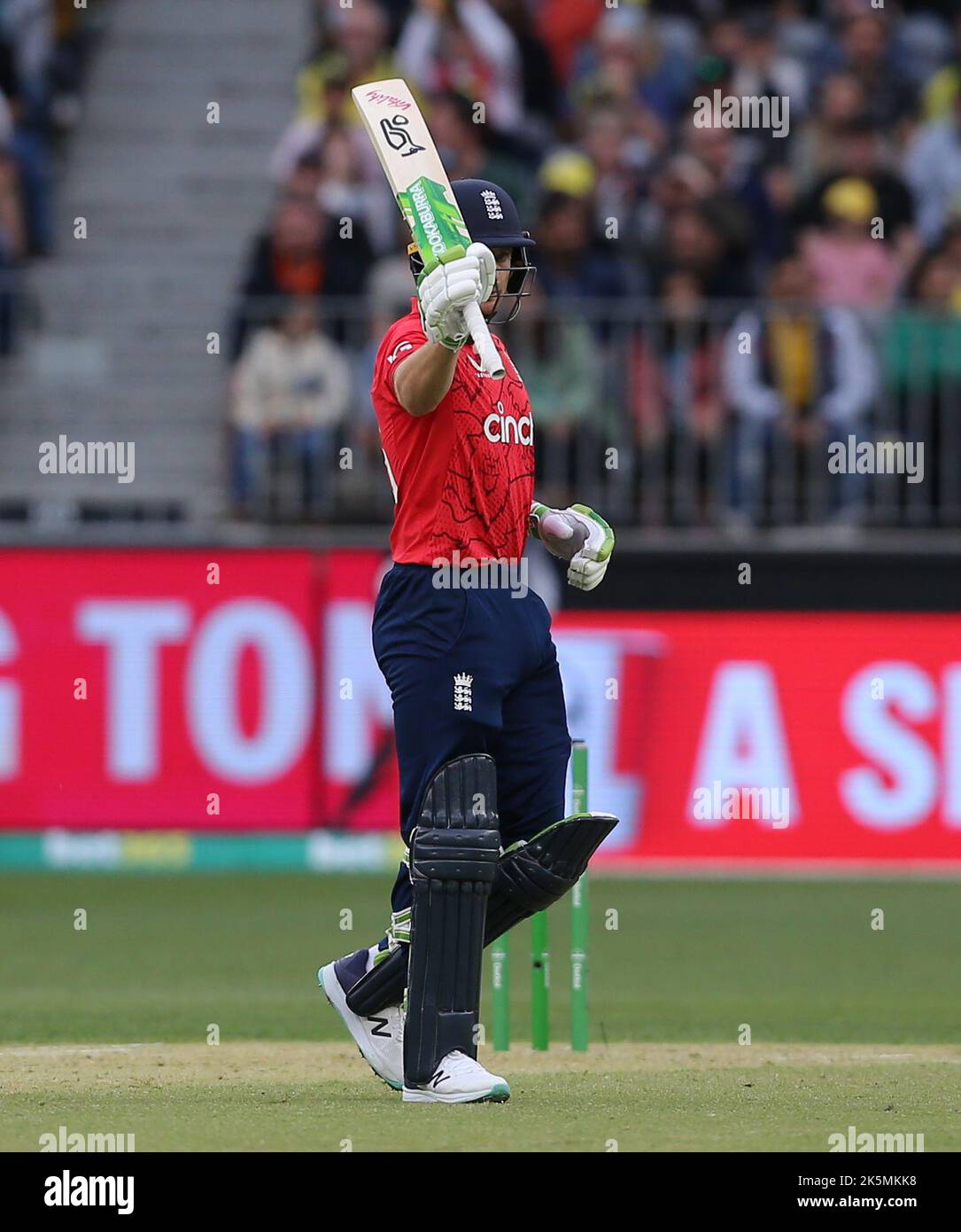 Optus Stadium, Perth, Austraila. 9th Oct, 2022. T20 international ...