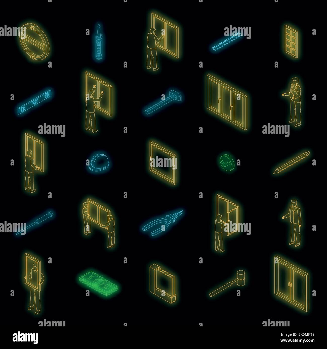 Installing window display hi-res stock photography and images - Alamy