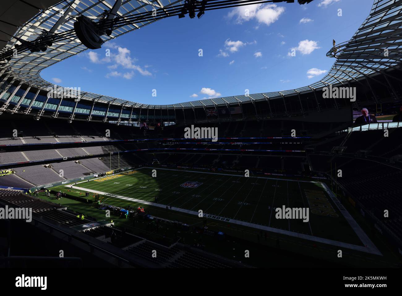 9th October 2022; Tottenham Hotspur Stadium. Tottenham, London, England ...