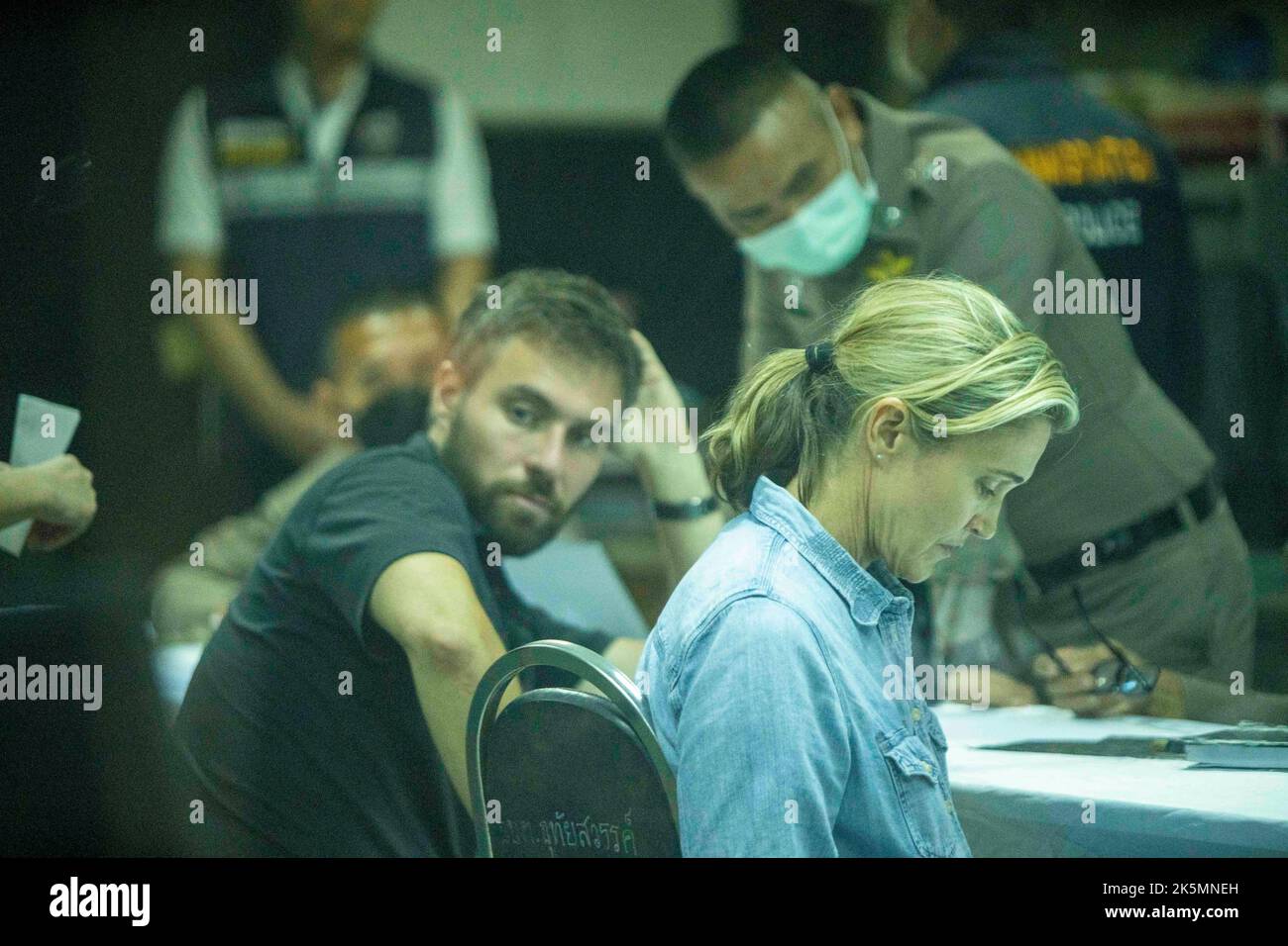 October 9, 2022, Uthai Sawan, Nong Bua Lamphu, Thailand: CNN reporter ...