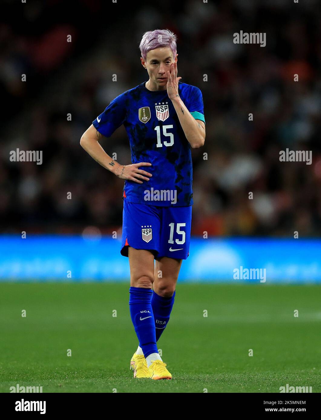 USA's Sophia Smith during the international friendly match at Wembley ...