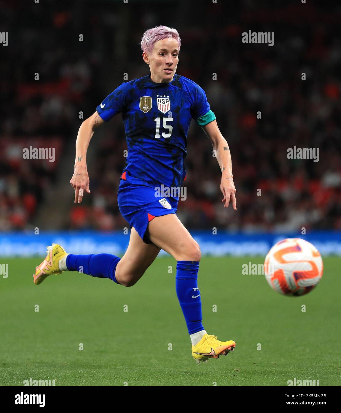 USA's Sophia Smith during the international friendly match at Wembley ...