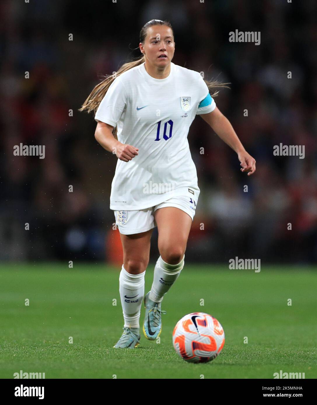 England's Fran Kirby during the international friendly match at Wembley ...