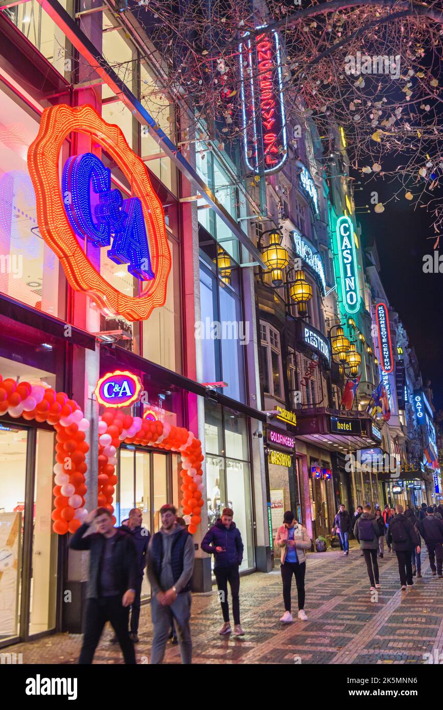 C&A store in Wenseslas Square, Prague, Czech Republic, Czechia Stock ...