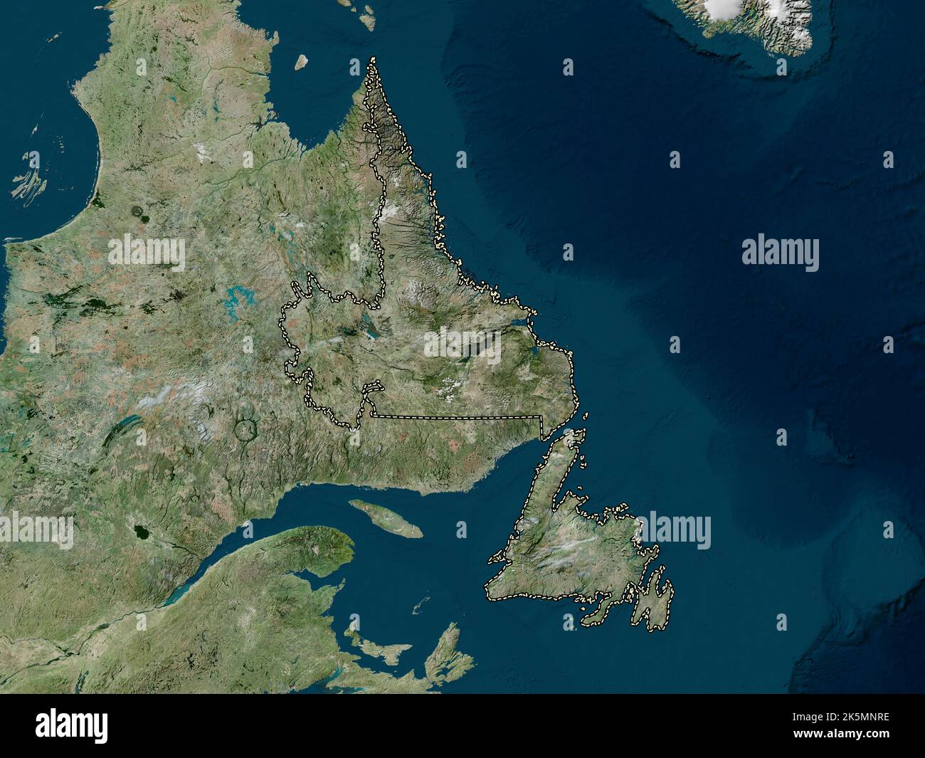 Newfoundland and Labrador, province of Canada. High resolution ...