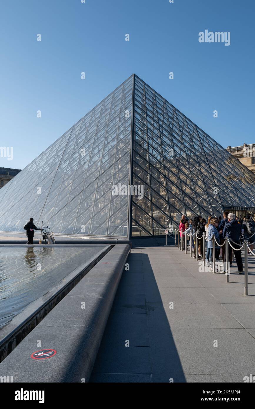 Beautiful shot historic louvre hi-res stock photography and images - Alamy