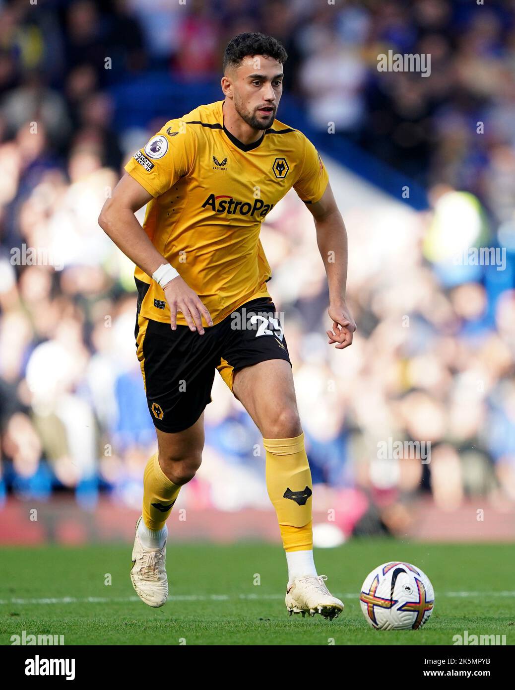 Wolverhampton Wanderers' Max Kilman during the Premier League match at ...